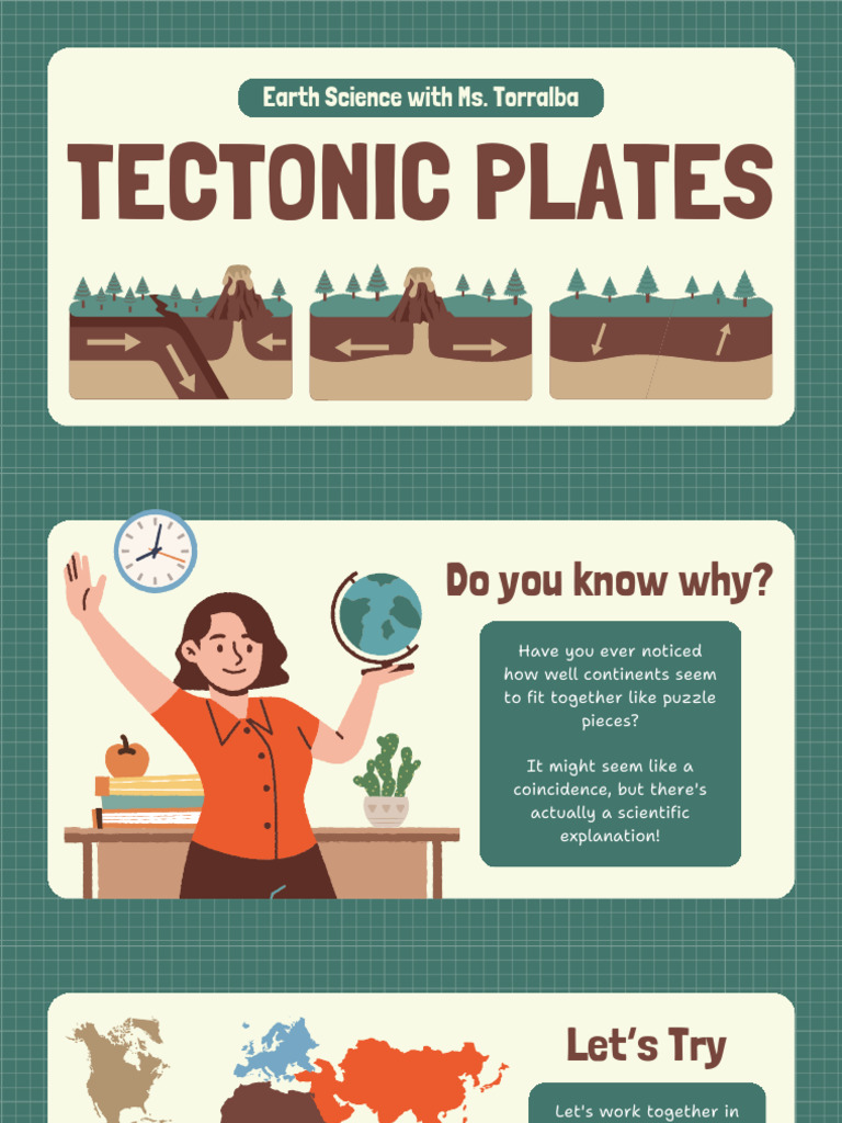 Tectonic Plates-grade 9 | PDF | Plate Tectonics | Tectonics