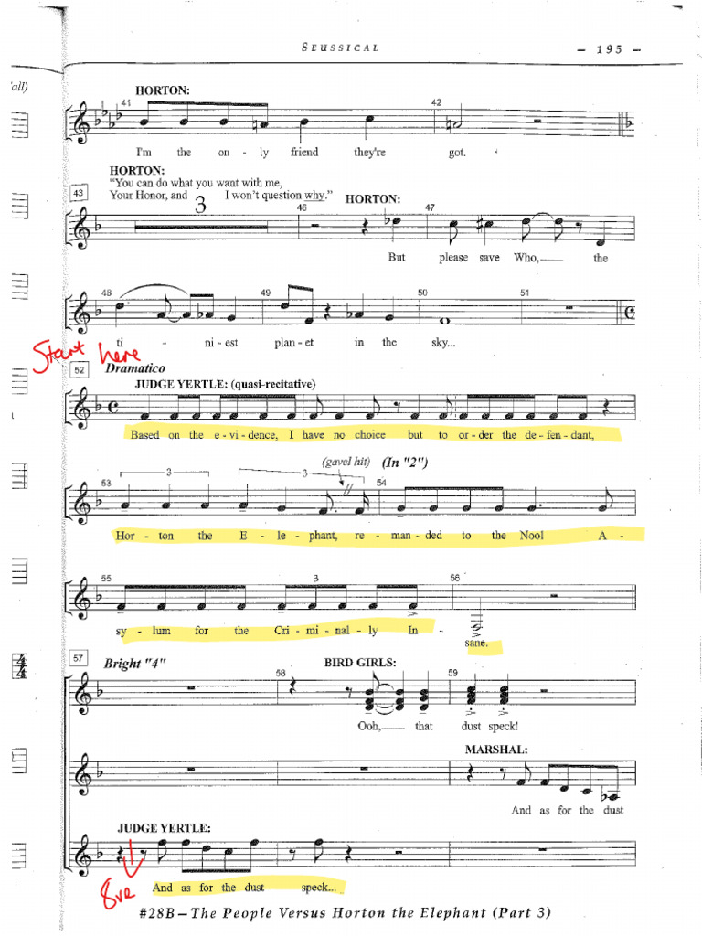 Yertle The Turtle Callback | PDF
