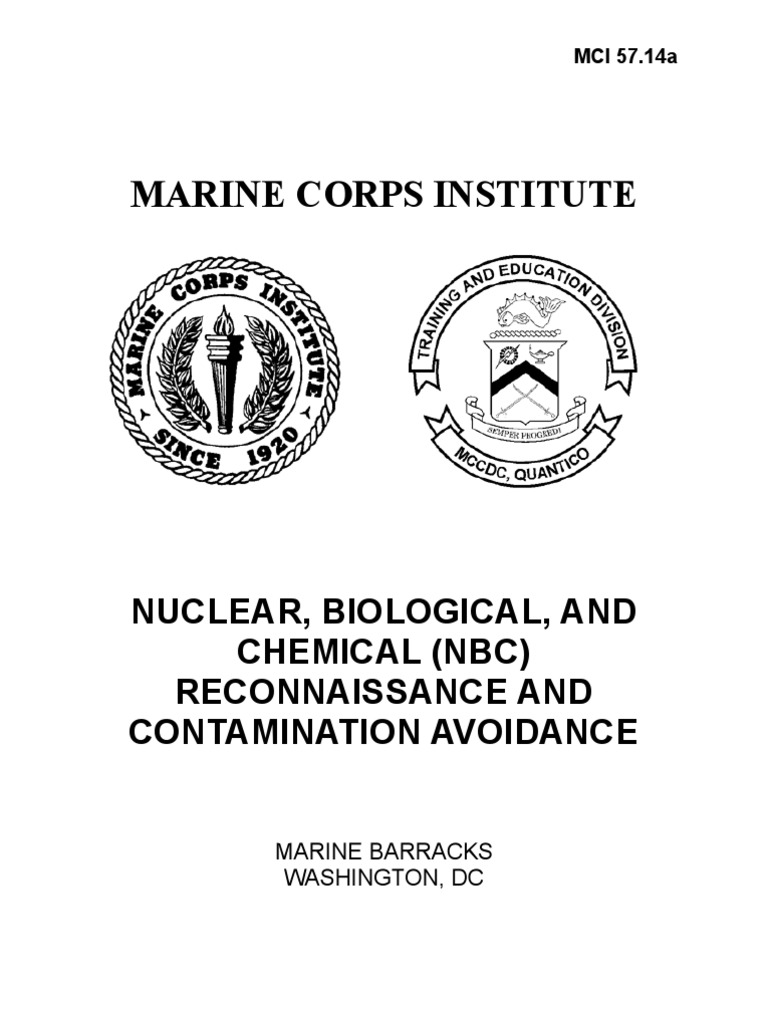 NBC Reconnaissance and Contamination Guide | PDF