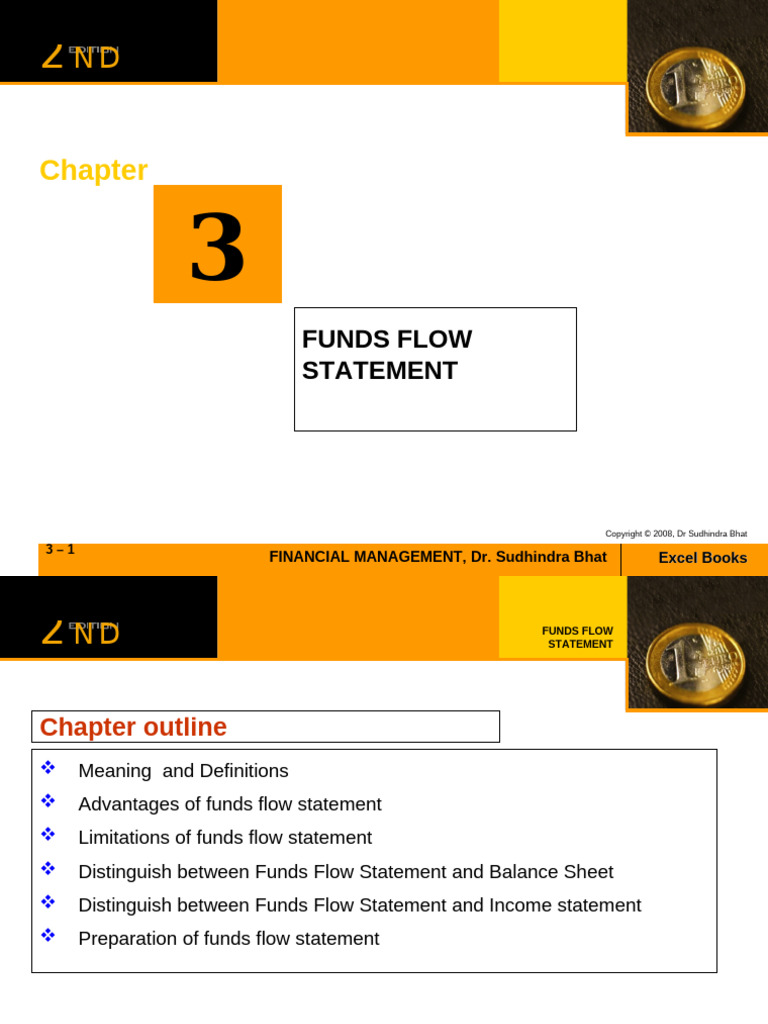 Chapter 03 - Funds Flow Statement | PDF | Income Statement | Cash Flow ...