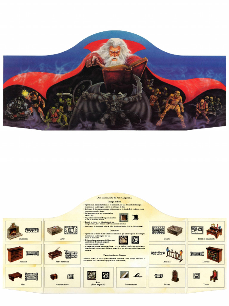 HeroQuest (Japanese) - Pantalla DM | PDF | Juegos de habilidad mental ...