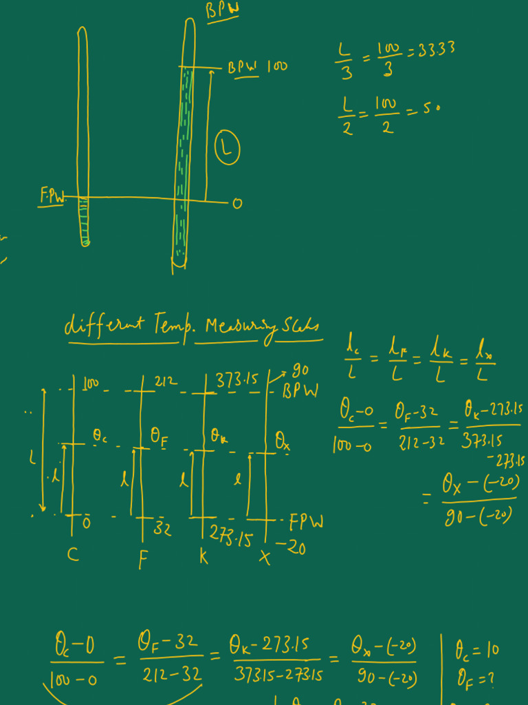 Thermometry PDF 2 (01!11!2025) 11th Class | PDF