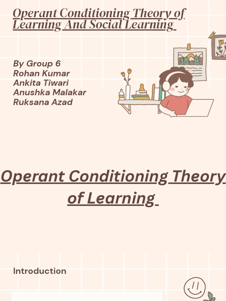 Bandura's Social Learning vs. Operant Conditioning | PDF ...