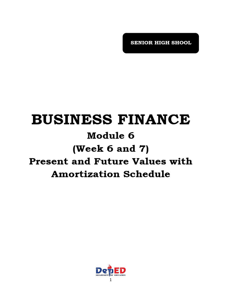 Present & Future Value in Finance | PDF | Present Value | Interest
