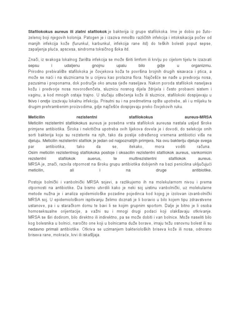 STAFILOKOK | PDF