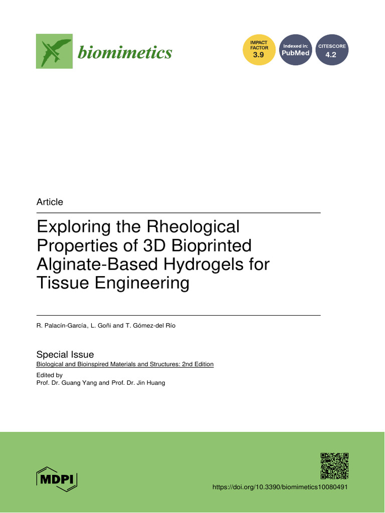 biomimetics-10-00491-with-cover | PDF | Skin | Viscoelasticity