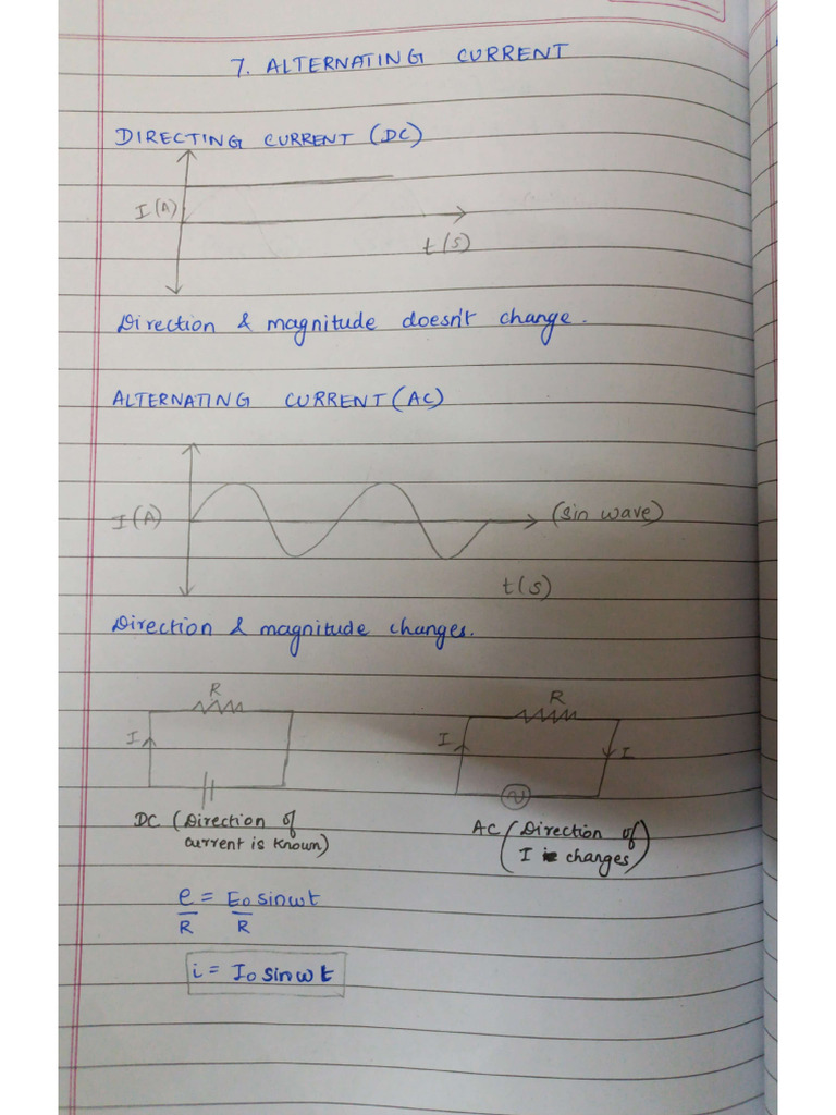 CH 7 Alternating Current | PDF