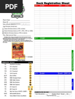 Official Pokemon TCG Deck List | PDF