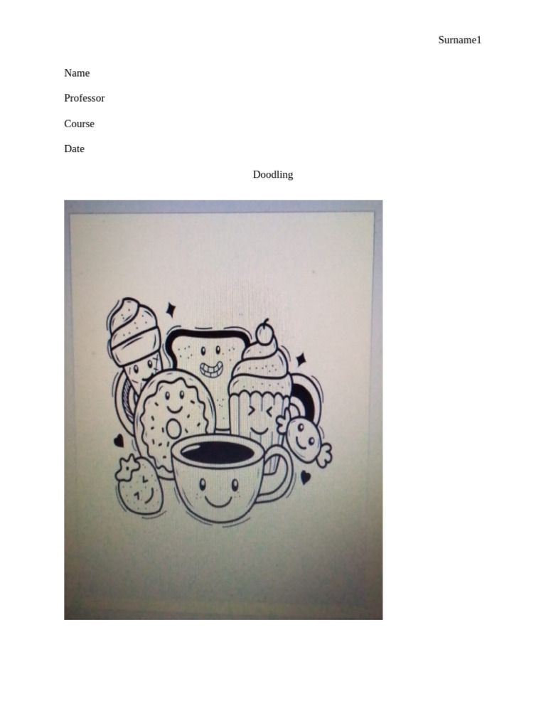 Doodling ,edited | PDF | Meditation | Thought