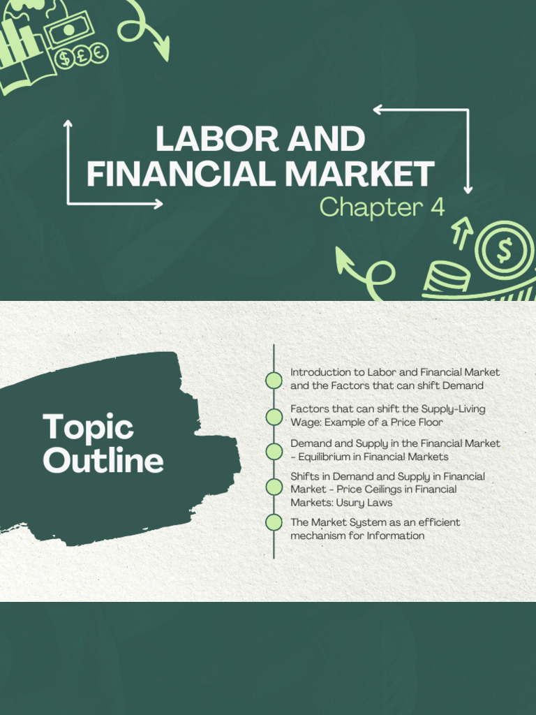 CHAPTER 4 - Labor and Financial Market | PDF | Economic Equilibrium ...
