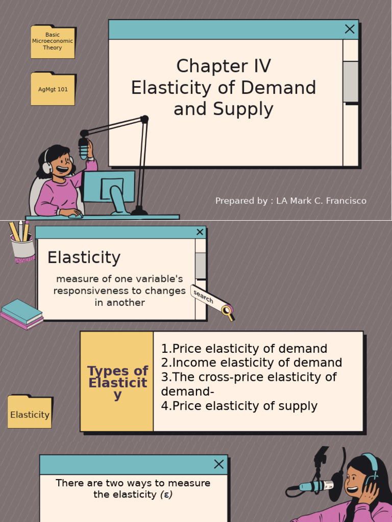 Chapter 4 Elasticity | PDF | Elasticity (Economics) | Demand