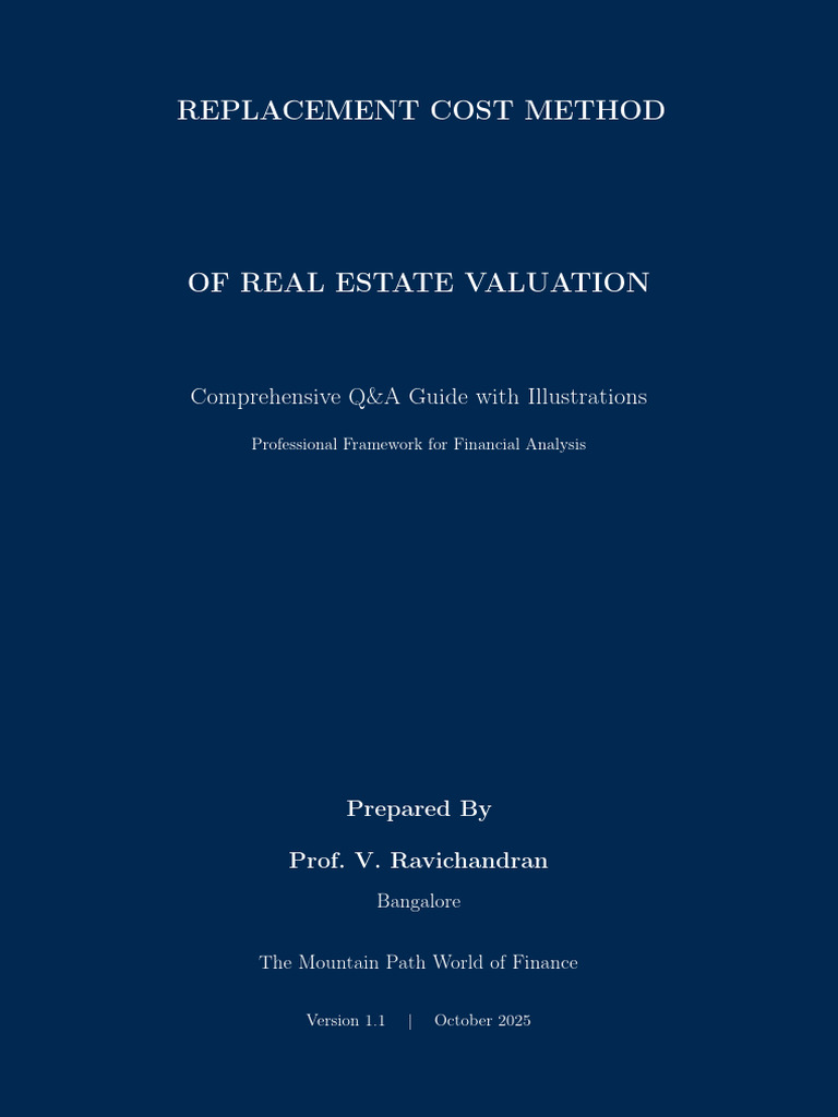 Understanding RCN in Real Estate Valuation | PDF | Real Estate ...