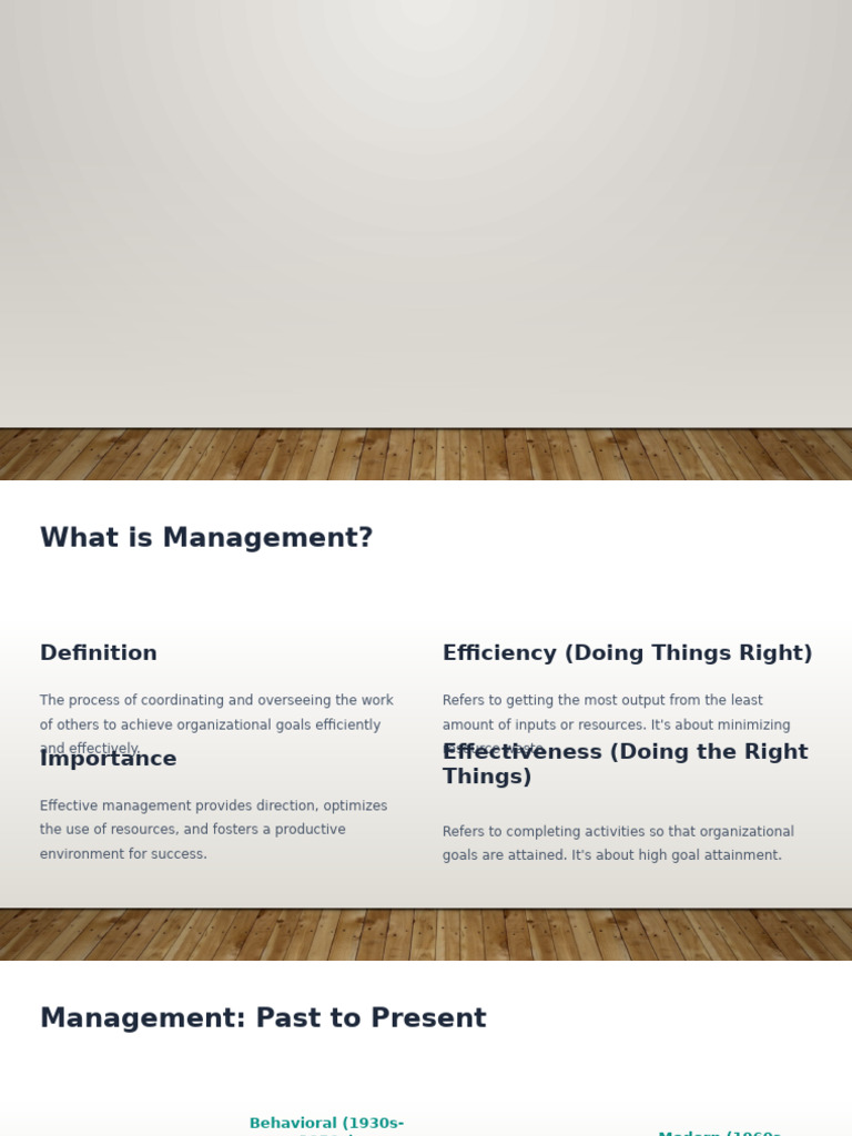 Essential Management Skills and Functions | PDF | Goal | Cognition