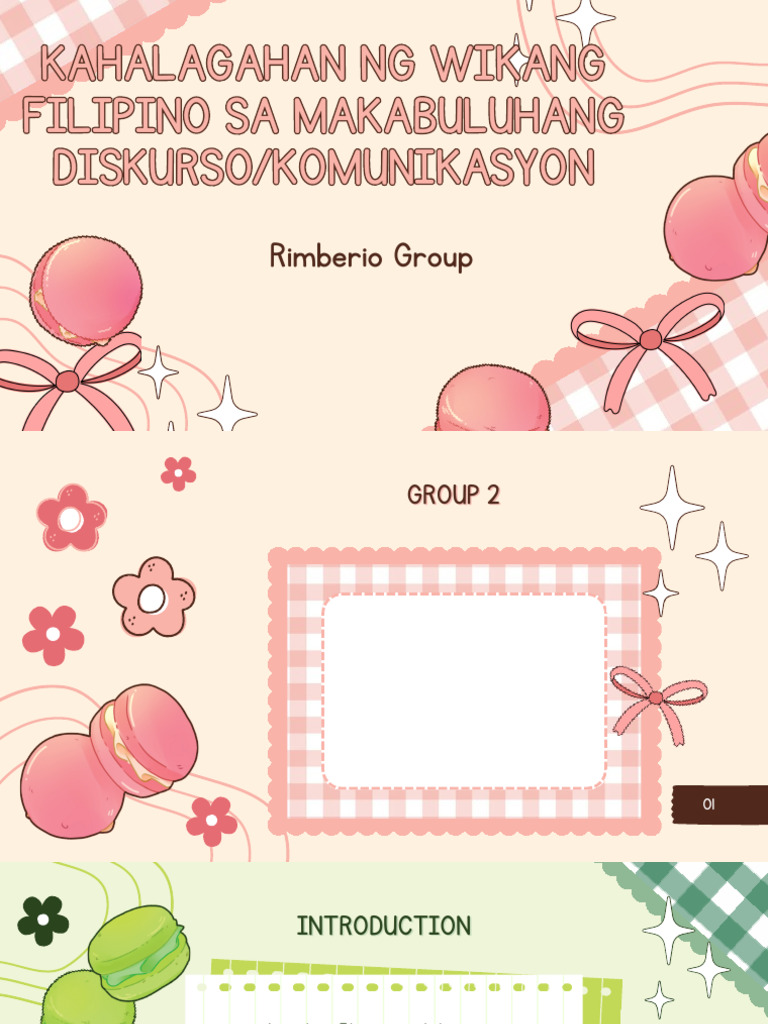 Pink Colorful Cute Illustrative Group Project Presentation | PDF