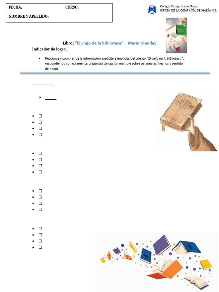 Trabajo Pr-ctico-El Viejo de La Biblioteca | PDF