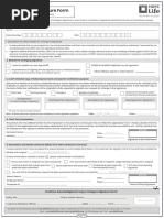 Sbi Signature Change Forms | PDF