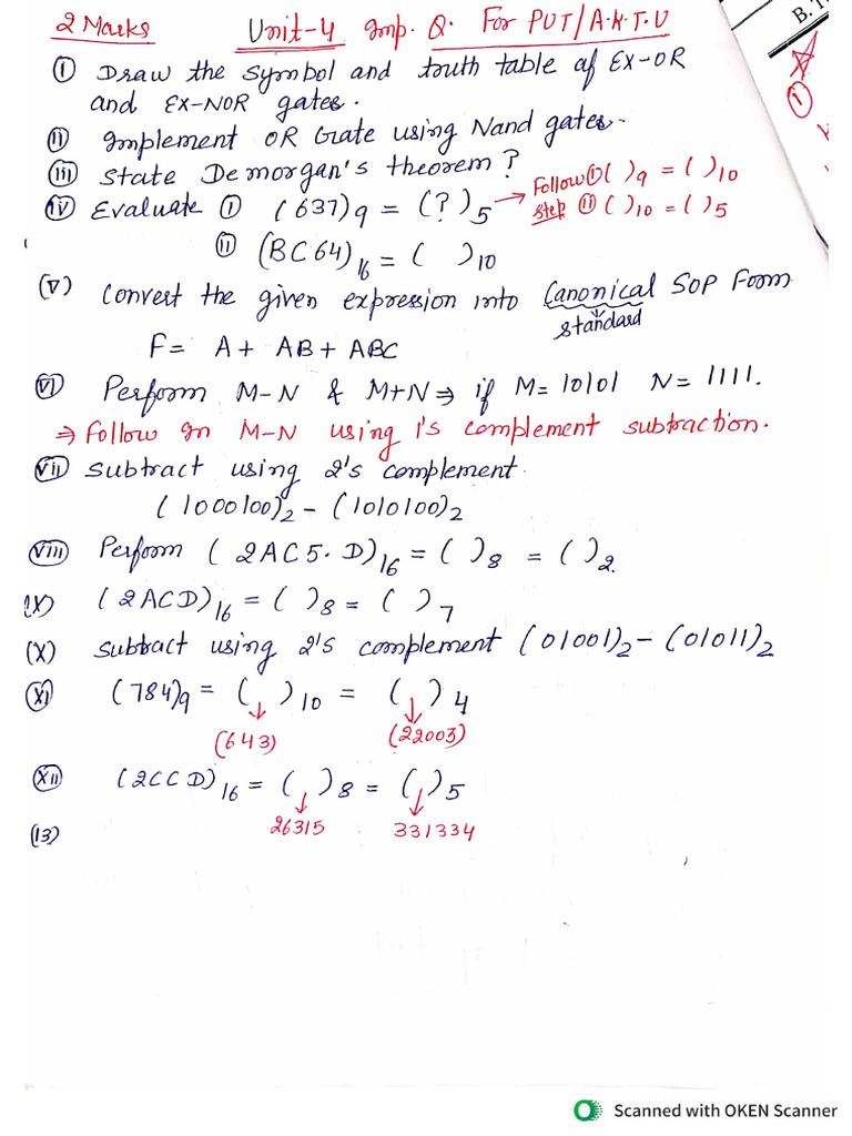 Unit 4 Question | PDF