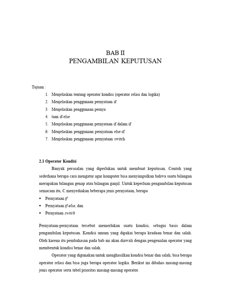 Jobsheet 2 Algoritma Pemrograman | PDF