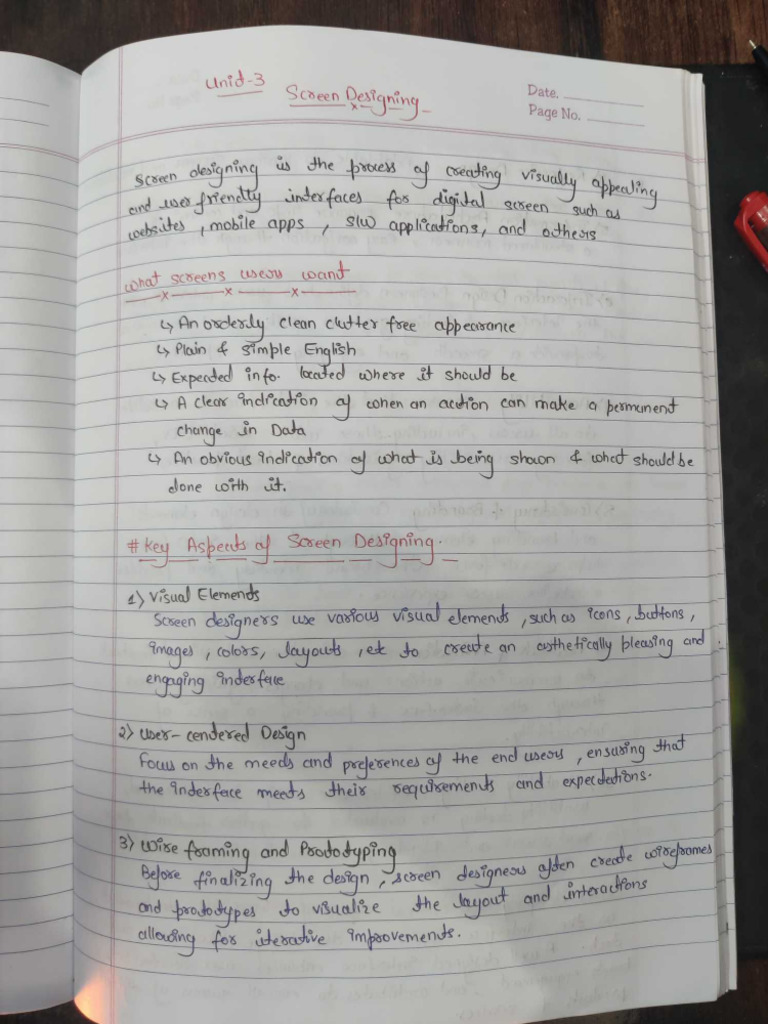 HCI Unit 3,4,5 | PDF