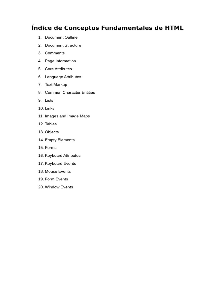 Contenidos HTML | PDF | HTML | Red mundial