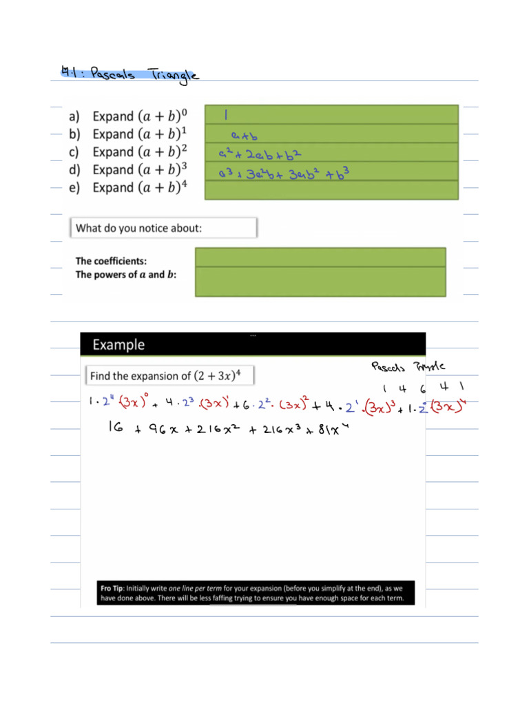 Chapter 4_ the Binomial Expansion | PDF | Combinatorics | Number Theory