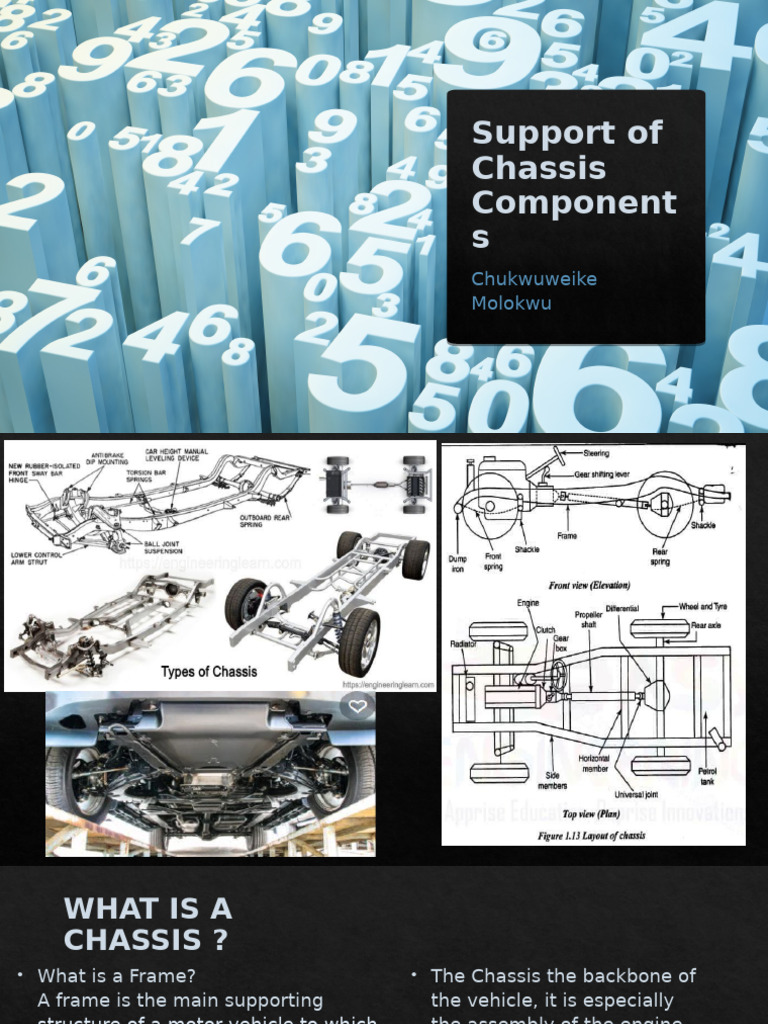 Understanding Vehicle Chassis Components | PDF | Axle | Wheel