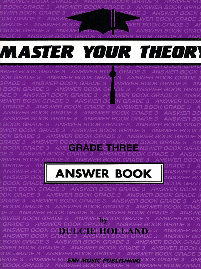 Music Theory Grade 3 Answers | PDF