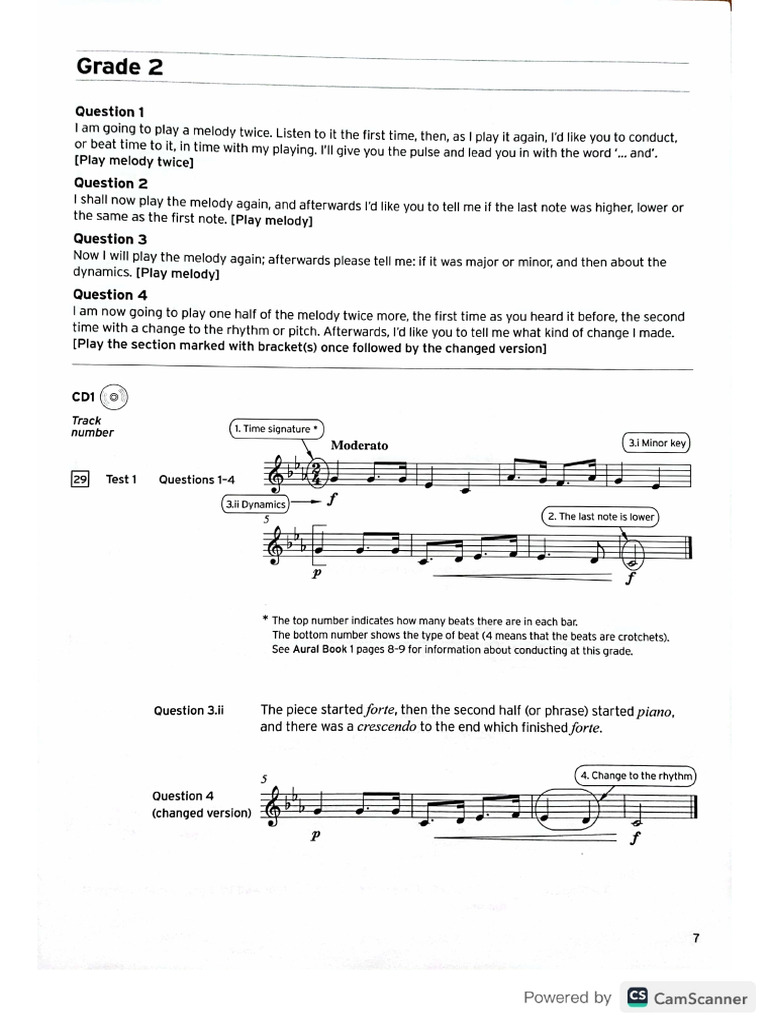 Trinity GR 2 Aural | PDF