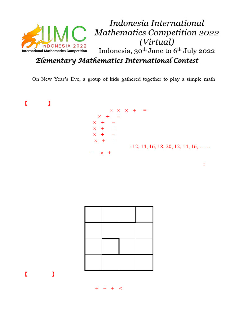 Math Contest Problem Solutions | PDF | Mathematics | Number Theory
