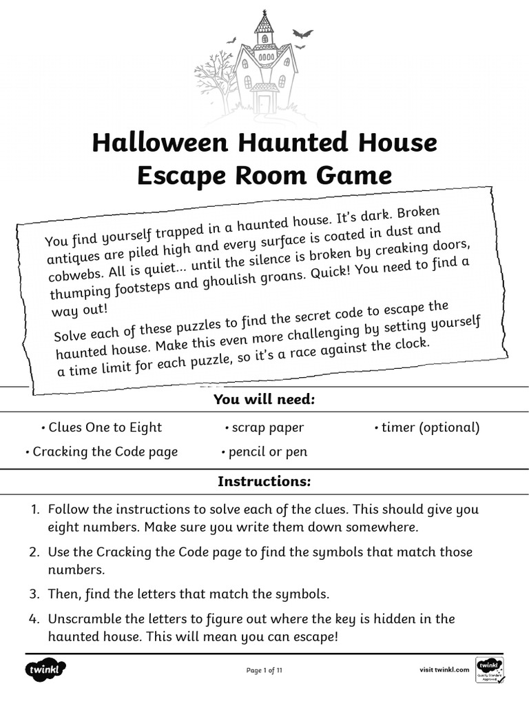 t Par 1630046943b Halloween Haunted House Escape Room Game Black and ...