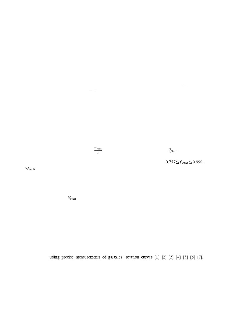 A Relativistic Explanation For The Darkness of Galactic Halos | PDF ...