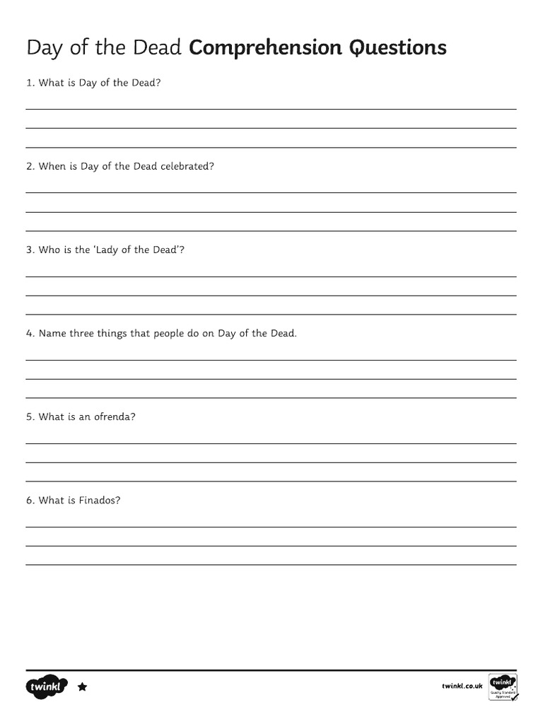 Differentiated Comprehension Questions | PDF