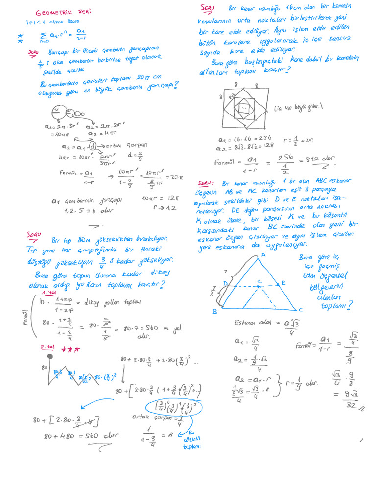 Geometrik Seri | PDF