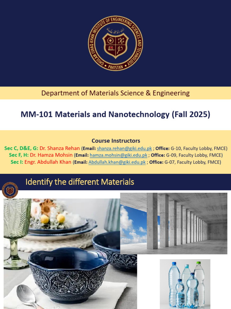 Materials Science & Nanotechnology Course | PDF | Dislocation ...