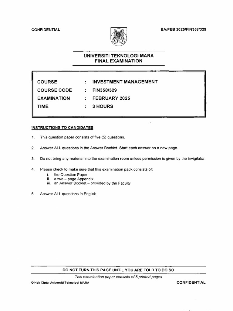 FIN358 | PDF | Bonds (Finance) | Stocks