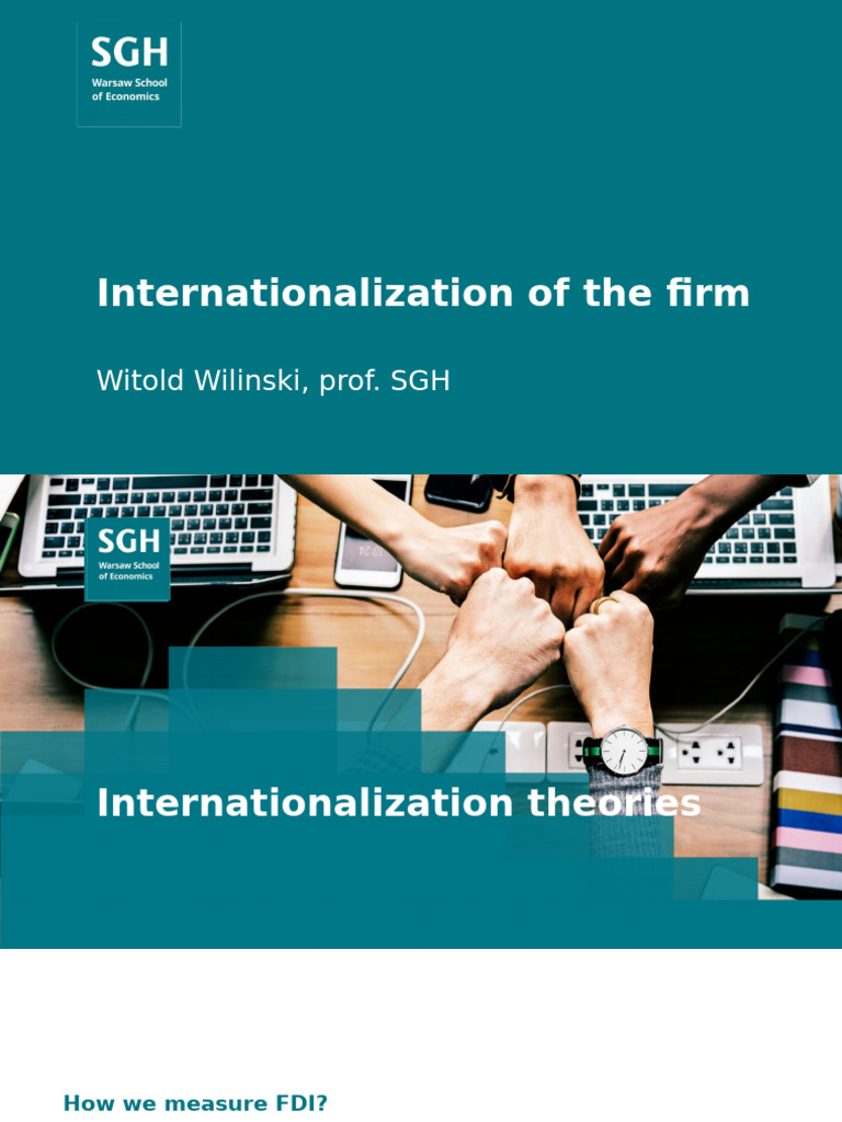 2.1.internationalization Theories | PDF | Foreign Direct Investment ...