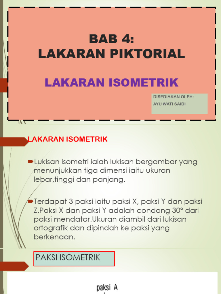 RBT Bab 4 Lakaran Piktorial Iso 7jul | PDF
