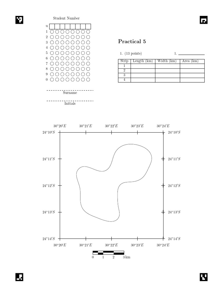 Practical Area Calculation Data | PDF