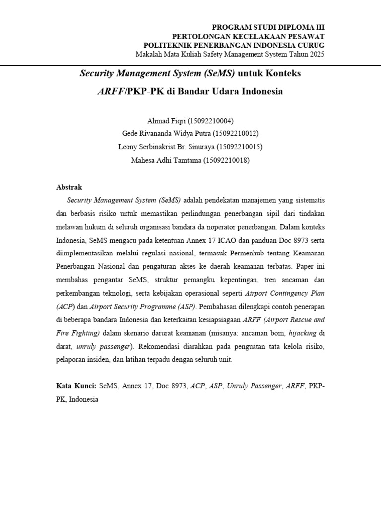 Kelompok 4 Uas Sms Paper | PDF