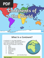 Seven Continents Song Lyrics | PDF | Continent | Earth Sciences