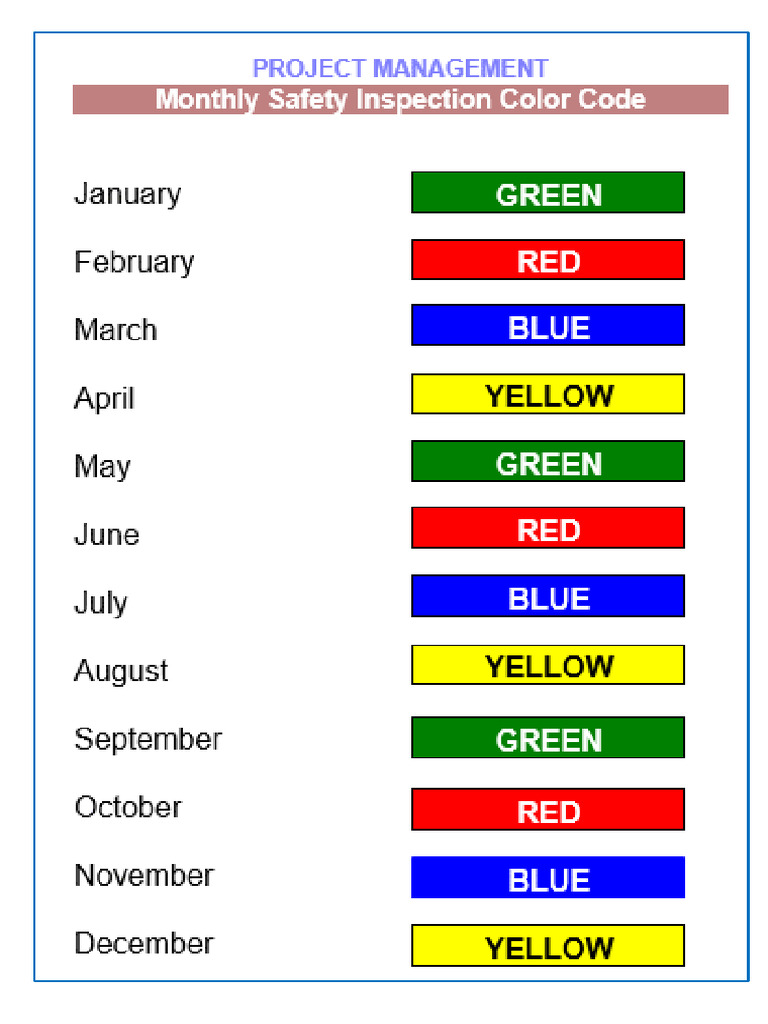 Color Code (SA) | PDF