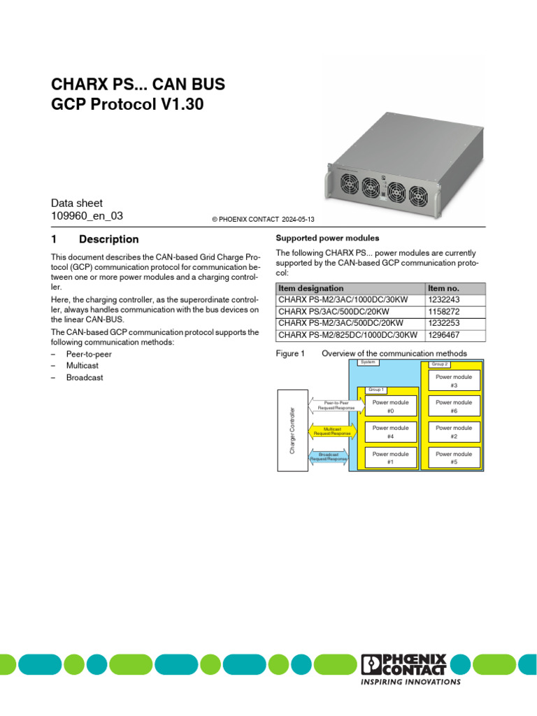 DB en Charx Ps Can Bus GCP Protocol v1!30!109960 en 03 | PDF | Bit ...