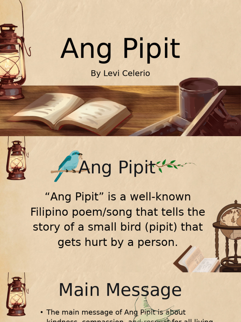 Ang PIPIT | PDF