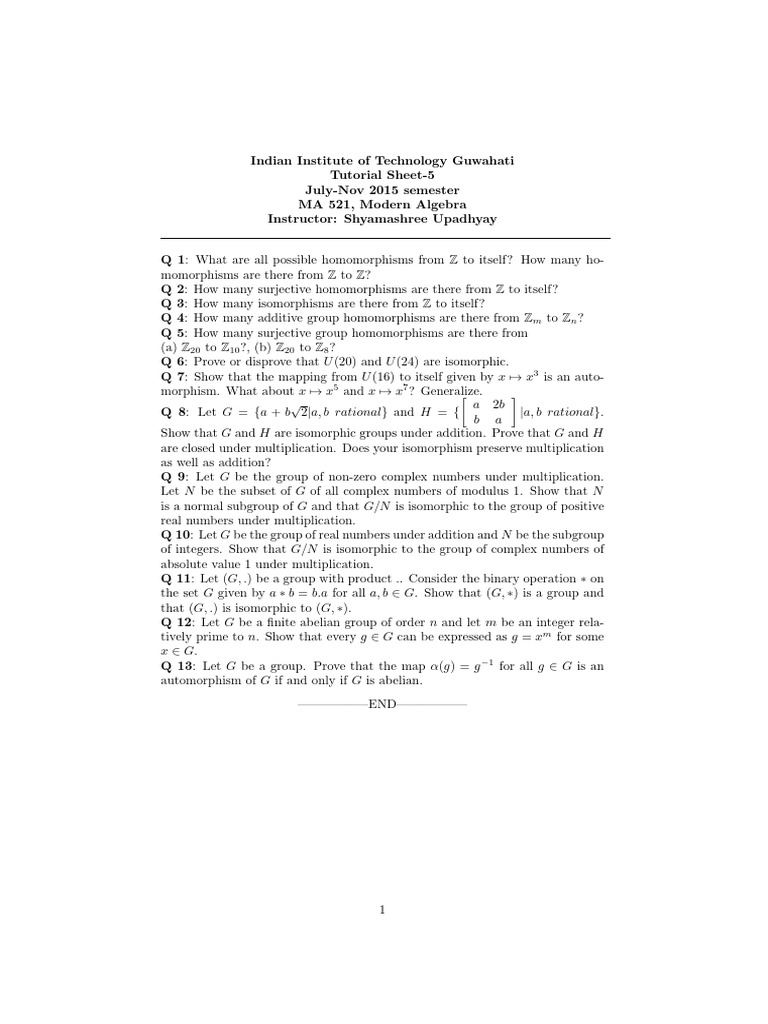 MA521tut5 | PDF