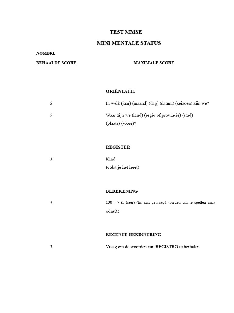 Test Mmse | PDF