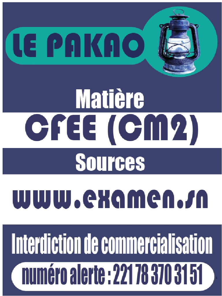 CM2-CFEE-2020 | PDF