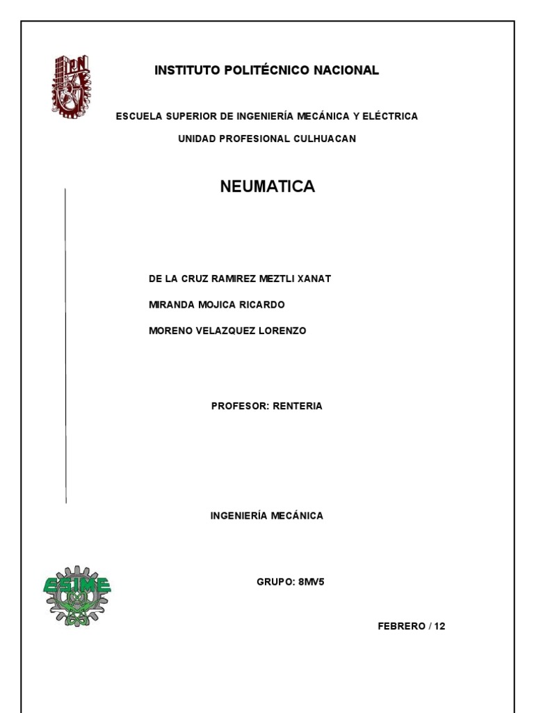 Neuma | PDF | Compresor de gas | Neumática