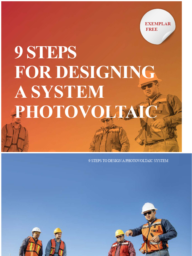 9 Steps to Design a Photovoltaic System | PDF | Photovoltaics ...
