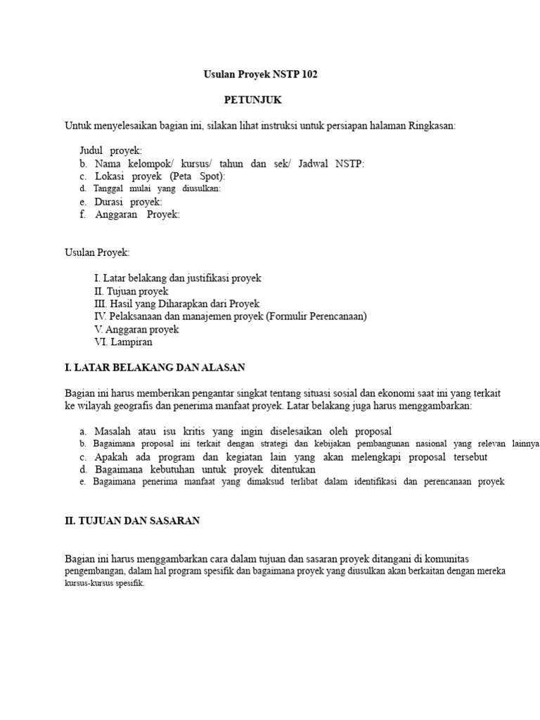 Dokumentasi Akhir NSTP 102 | PDF