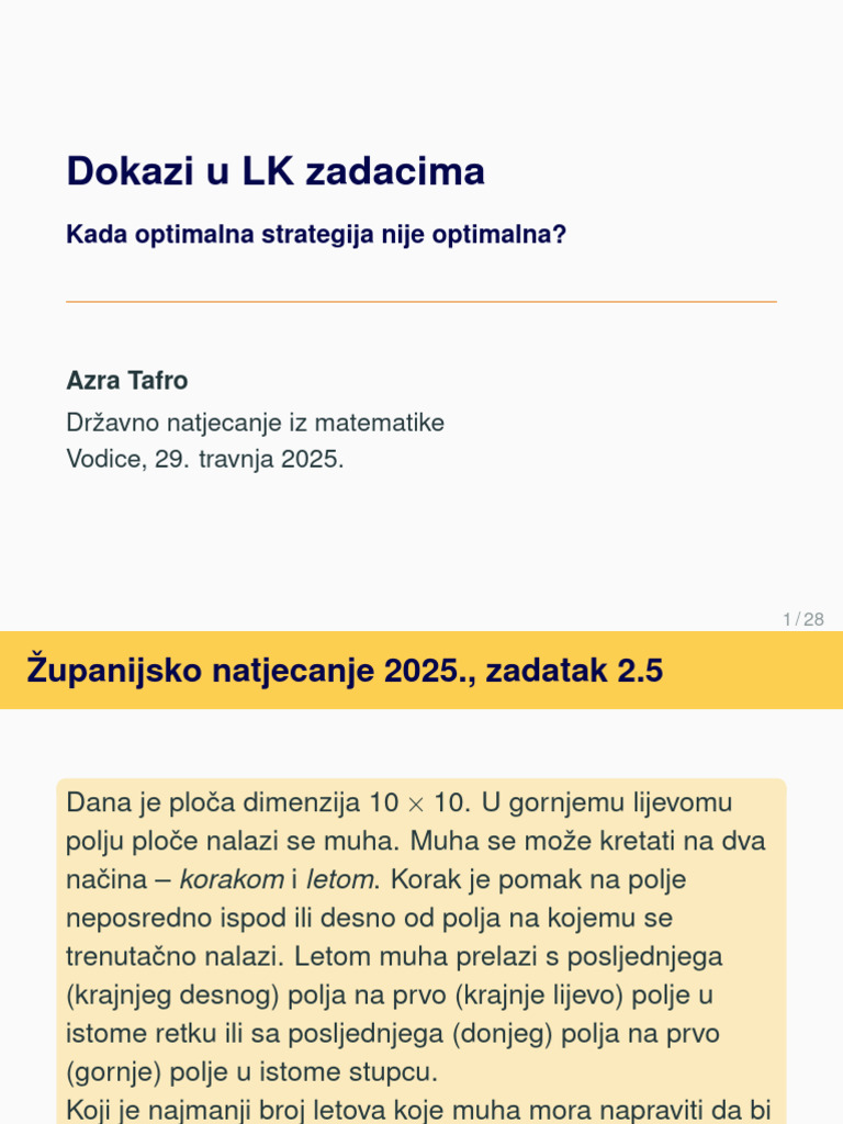 Tafro Seminar | PDF